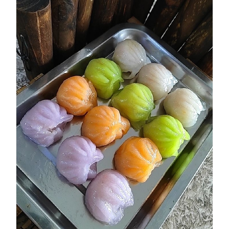 [Frozen] Four Flavors Crystal Shrimp Dumplings (四味水晶虾饺) 1x12pcs ...