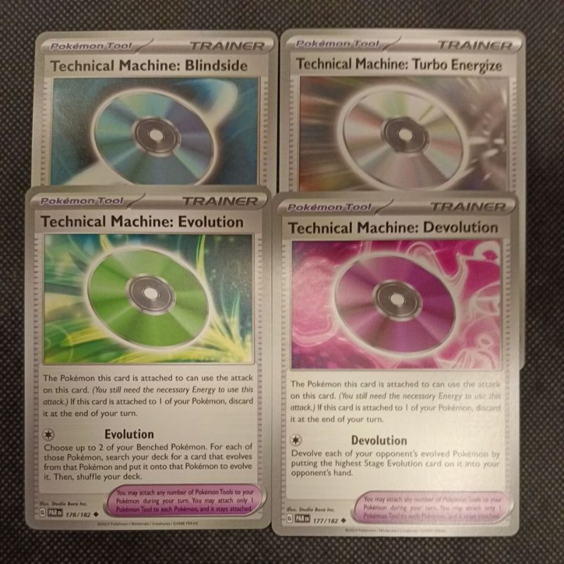 Pokemon Card TCG : Paradox Rift Trainer : Technical Machine : Blindside ...