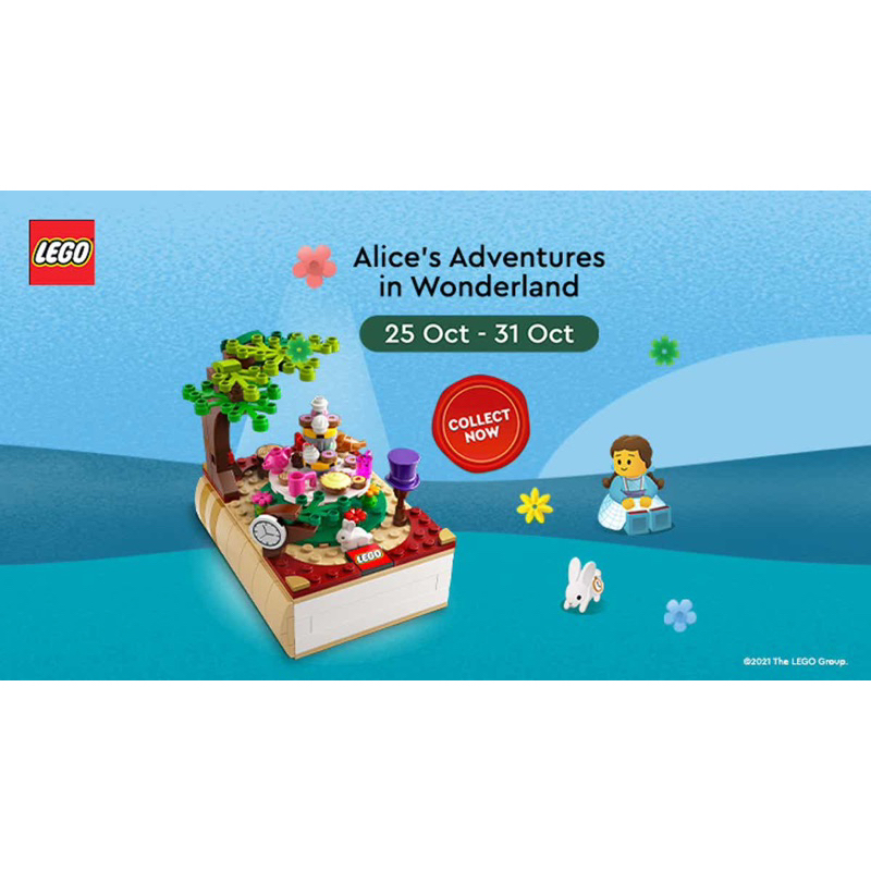 [MR BRICK] LEGO BRICKTOBER ALICE’S ADVENTURES IN WONDERLAND (year 2021 ...