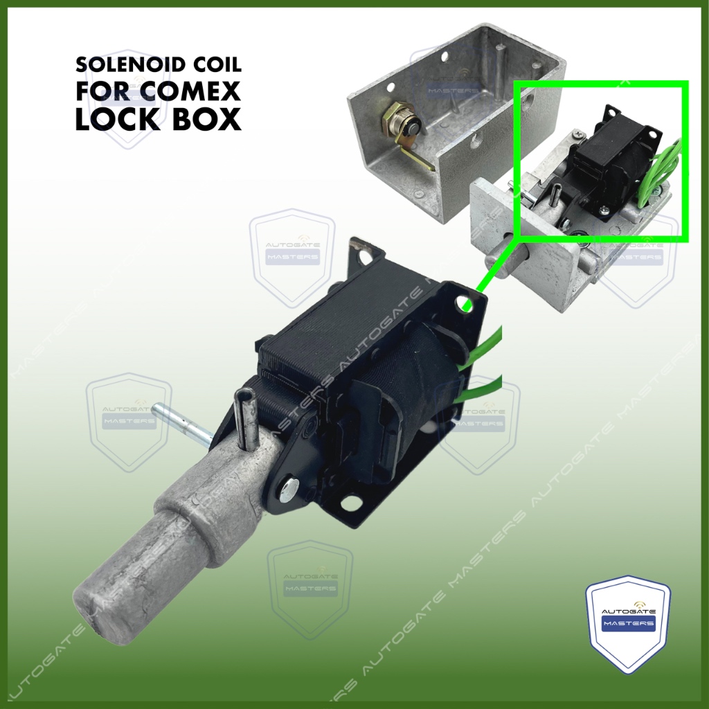SPARE PART COMEX LOCK BOX 12V-24V UNDEGROUND AUTOGATE ( SUBCOIL ...