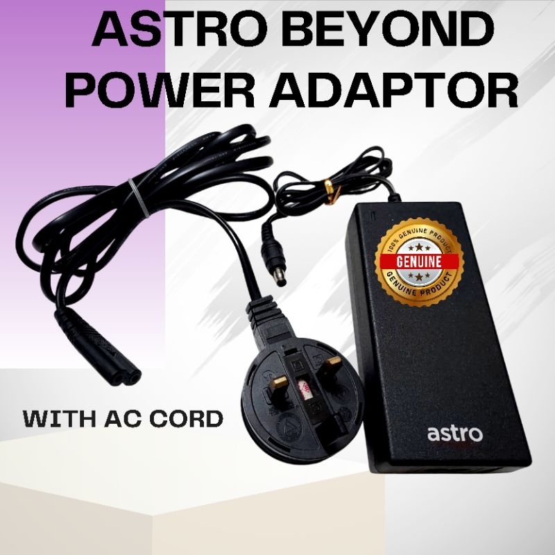 Astro Beyond Power Adaptor Genuine Product 100% Original | Shopee Malaysia
