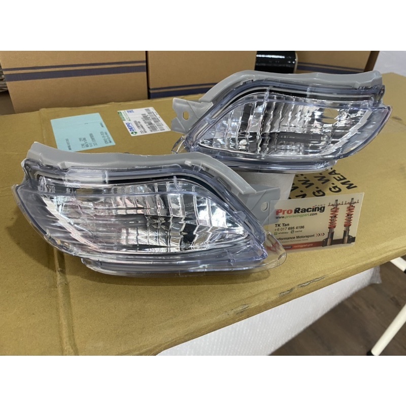 TOYOTA VIOS NCP93 RED ALBINO REAR BUMPER REFLECTOR LIGHT LED TAIL BRAKE ...