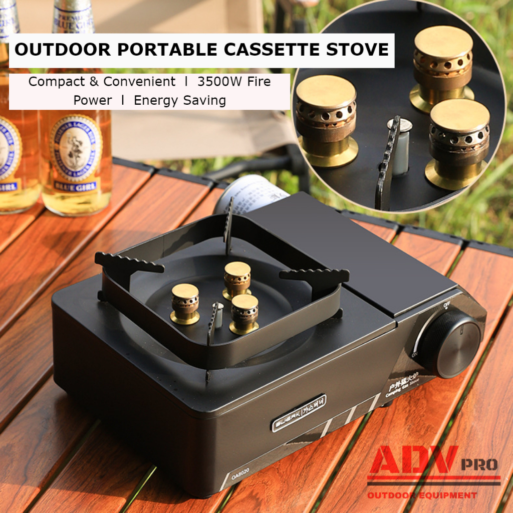 Outdoor Camping Mini Portable Stove Butane Gas Stove Gas Burner Cooker ...