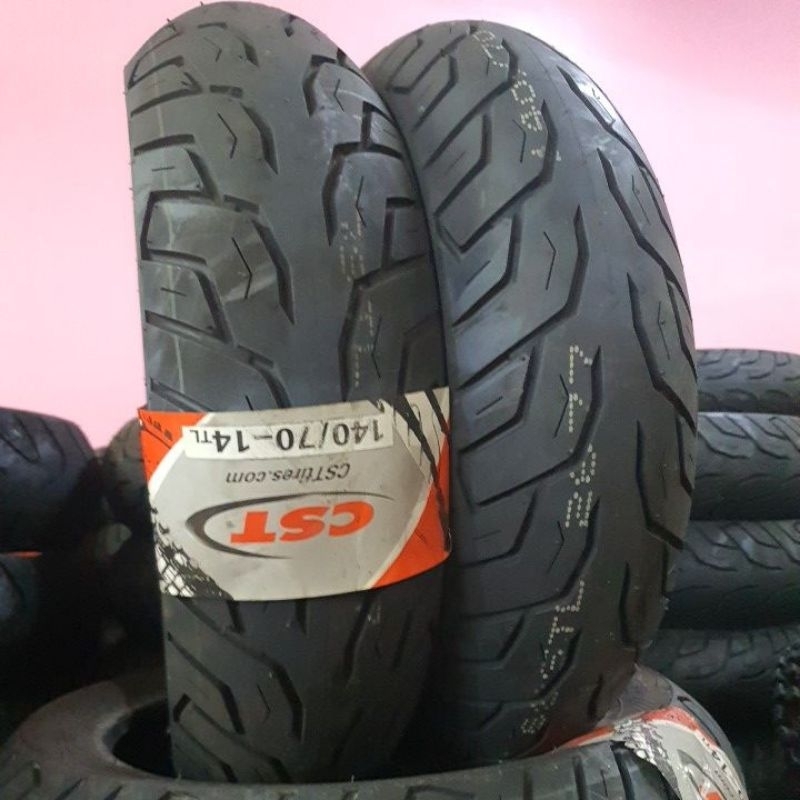 TAYAR XMAX NVX 140/70-14 BRAND CST TIRE | Shopee Malaysia