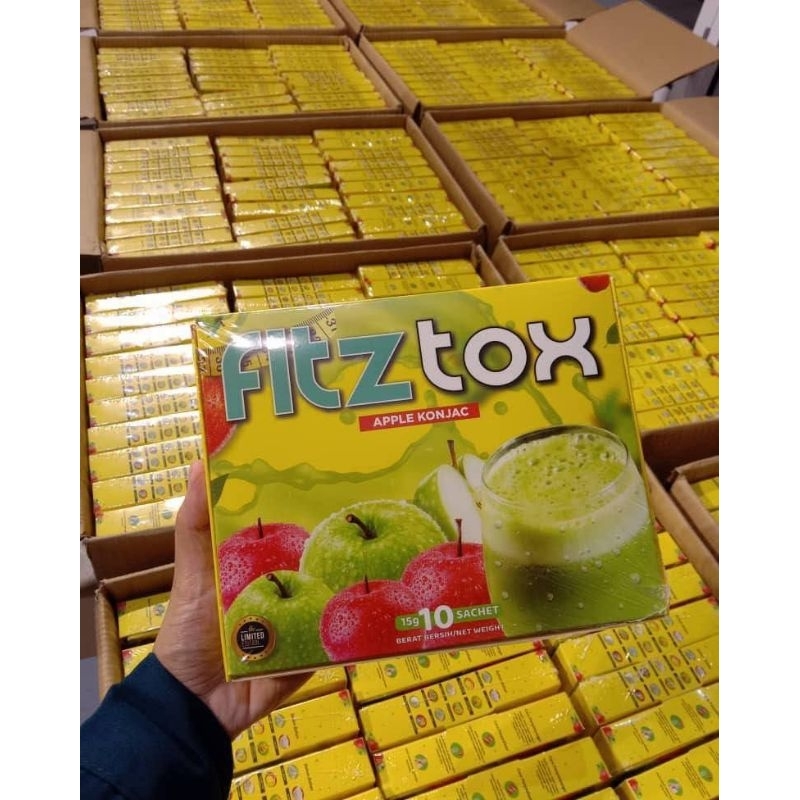 FITZTOX APPLE KONJAC 100 ORIGINAL HQ | Shopee Malaysia