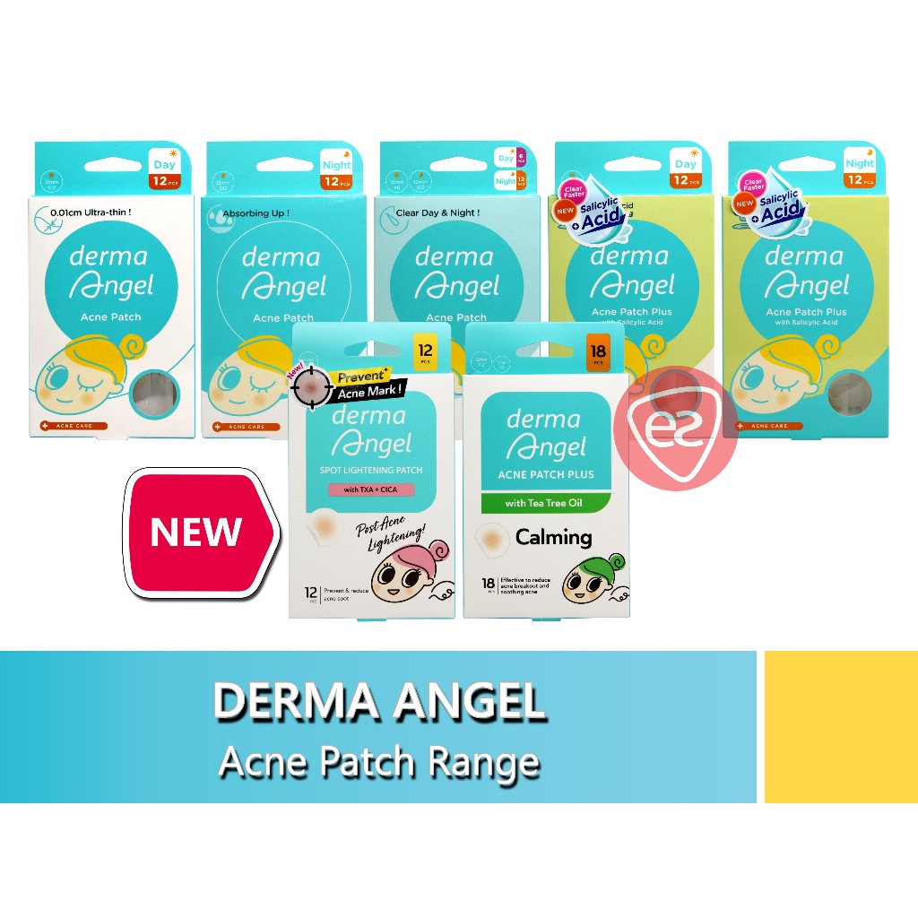 Derma Angel Acne Patch (Day/ Night/ Day & Night) / (Plus Salicylic Acid ...