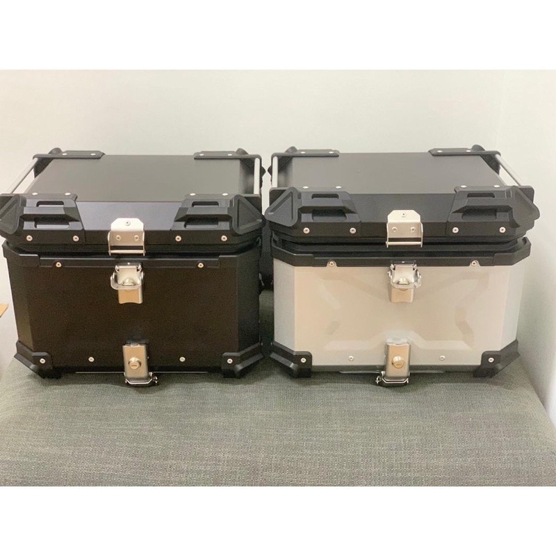 Top Box Motorcycle CNC ALLOY Aluminium Top Box Kotak Motosikal Aluminum ...