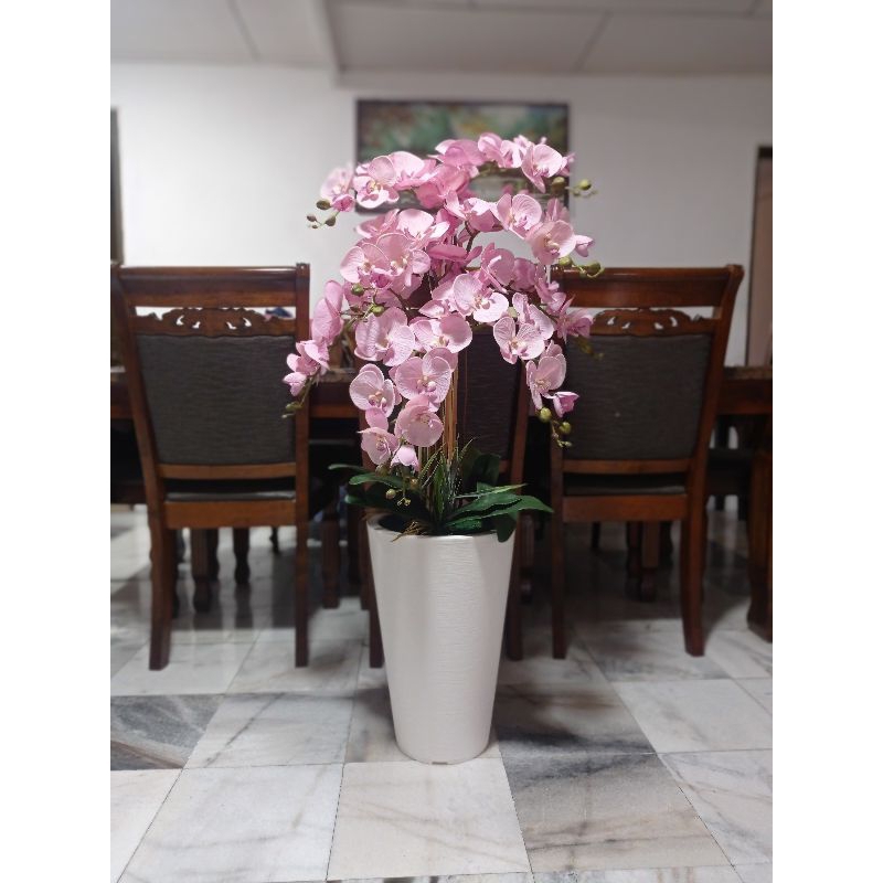 FLOOR ORCHID/GUBAHAN ORKID PREMIUM PASU BESAR TINGGI UNTUK RUMAH, OFIS ...