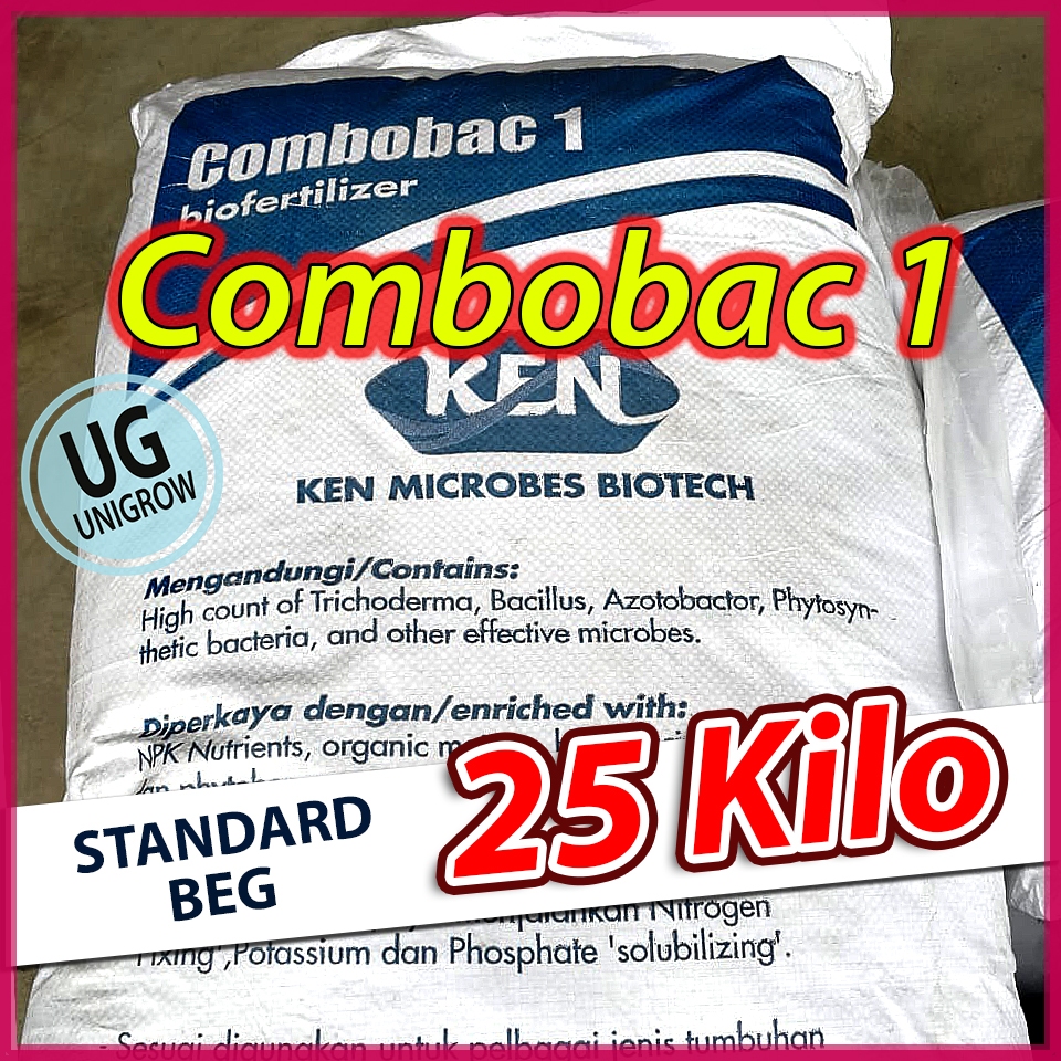 (25kg) Combobac 1 Organik Perawat Media Tanah Ken Microbes / Soil Conditioner 优良微生物 | Shopee ...
