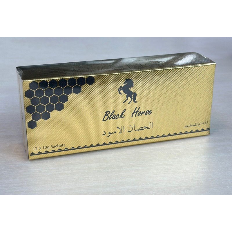 BLACK HORSE BOWER FOR MAN 100% 12x10g sachets | Shopee Malaysia