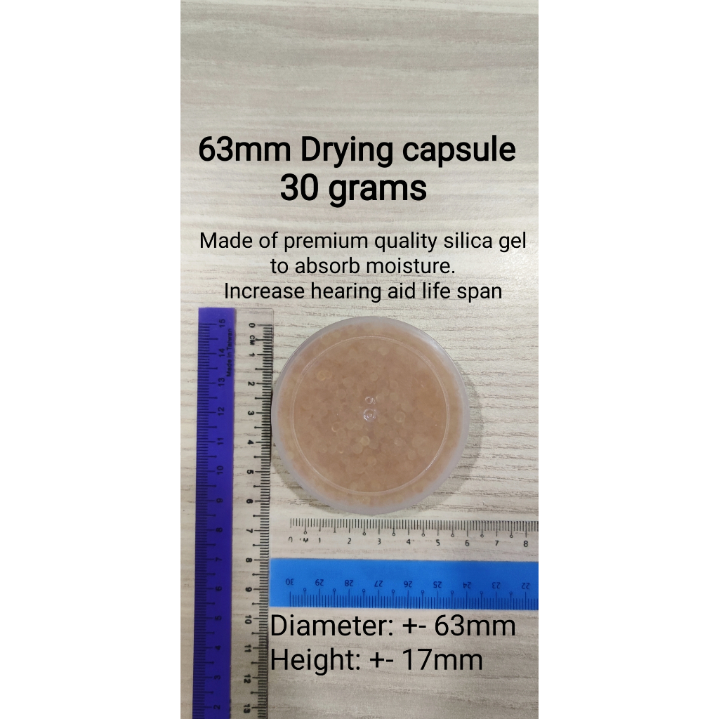 63mm / 30 grams Drying capsule / dehumidifier / pengering / 干燥剂 for ...