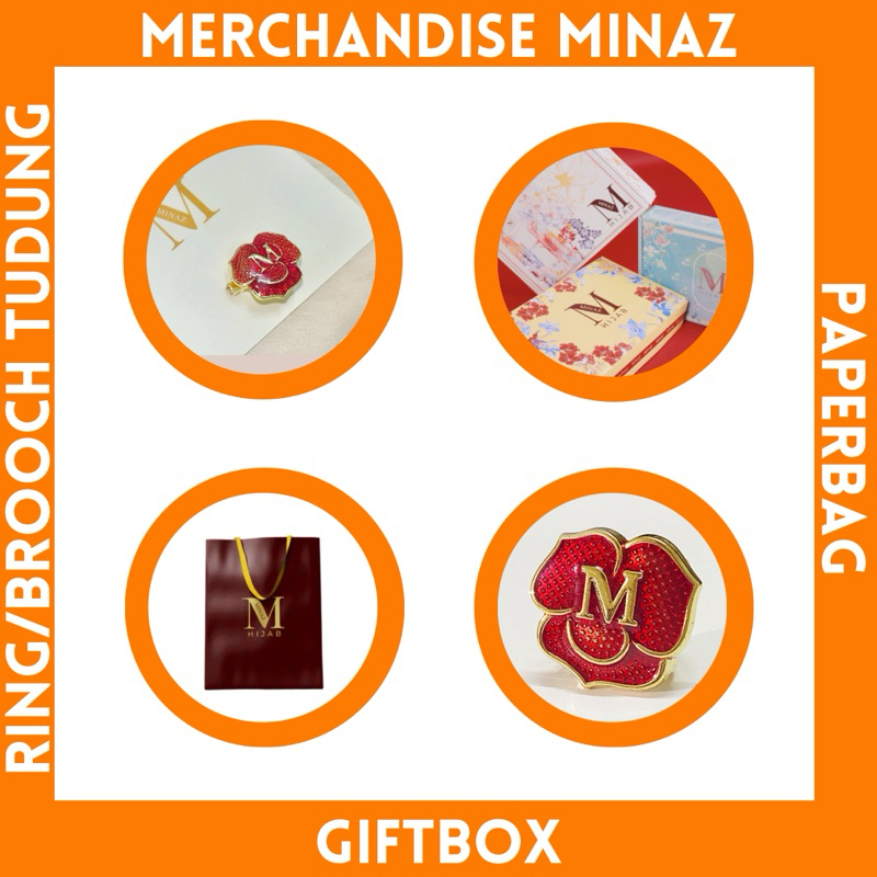 KOTAK MINAZ | BROOCH MINAZ | PAPERBAG | RINGHIJAB | Shopee Malaysia