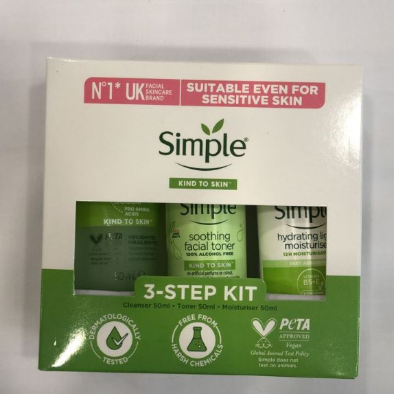 (NEW PACKAGING) Simple 3-Step Kit 50ml | Shopee Malaysia