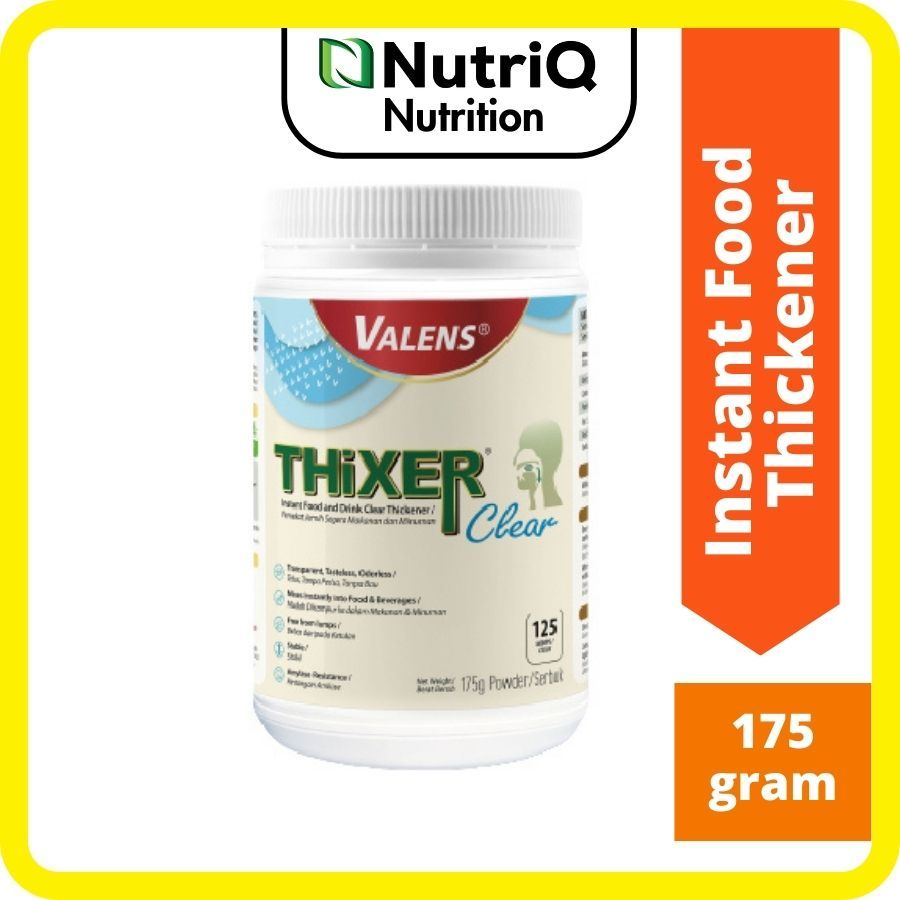 Valens Thixer Clear Instant Food and Beverage Thickener Powder 175gram ...