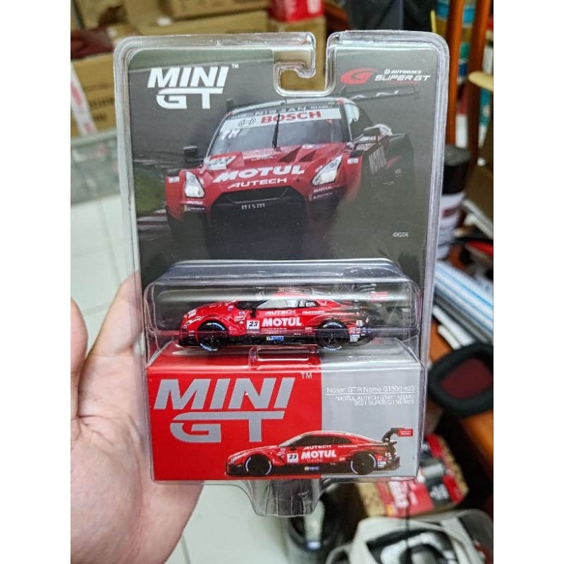 Mini GT Nissan GT-R Nismo GT500 #23 "MOTUL AUTECH GT-R" NISMO 2021 SUPER GT SERIES #595 | Shopee ...