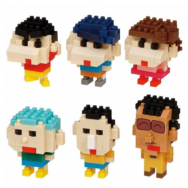 【Nano Block 】1 Pack Mini Nano Crayon Shin-chan vol.3 Kawada Nano Block Toy Christmas Collect all ...