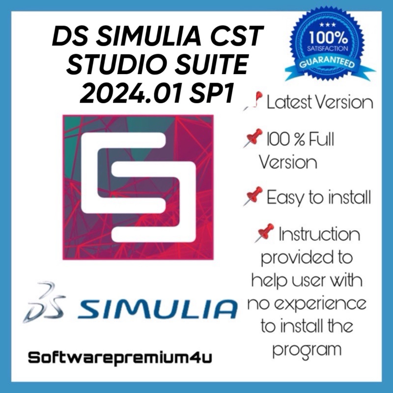 🔥【Latest】🔥 DS SIMULIA CST Studio Suite 2024.01 SP1 | 2023.03 SP3 | 2022 ...