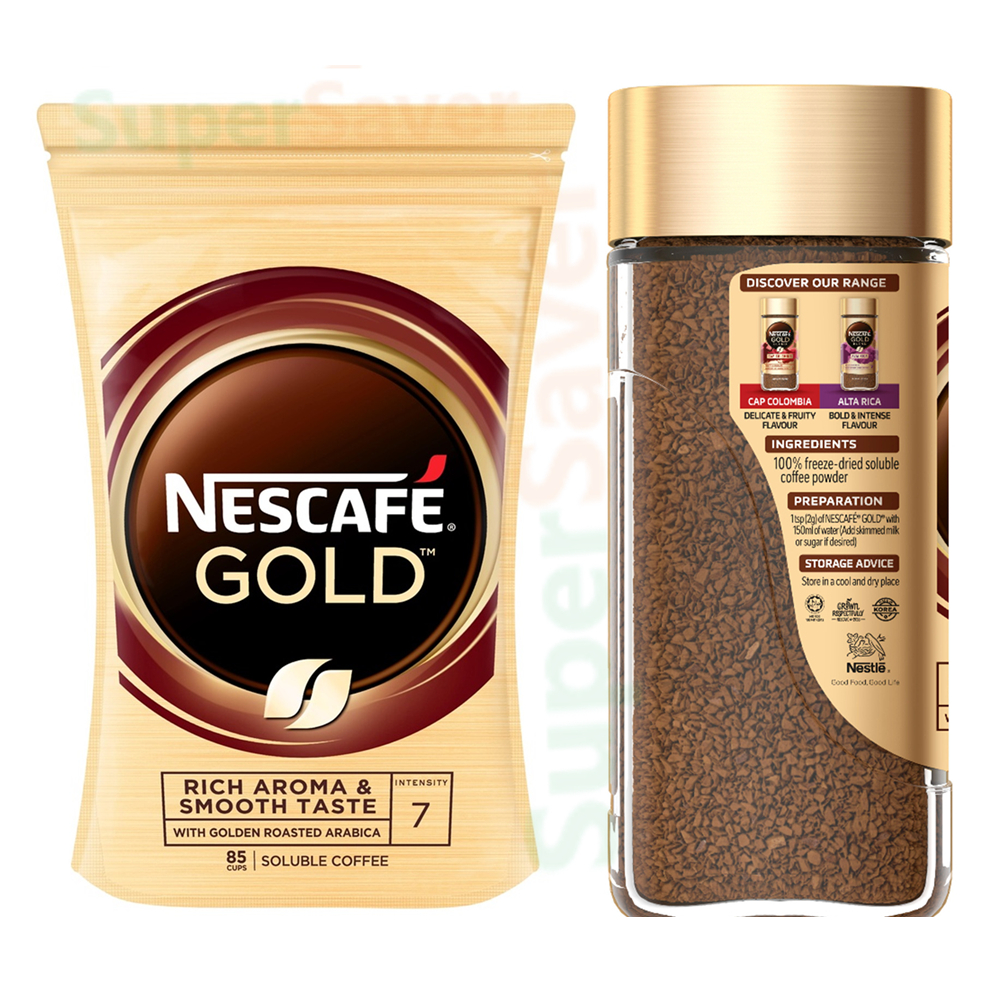 NESCAFE GOLD Refill Pack (170g) Nescafe Gold Stickbox 2g x 20s | Shopee ...