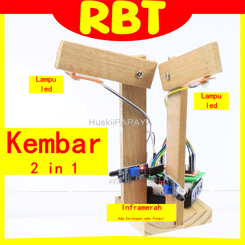 RBT Sensor inframerah + Lampu automatik / Infrared sensor + Automatic ...
