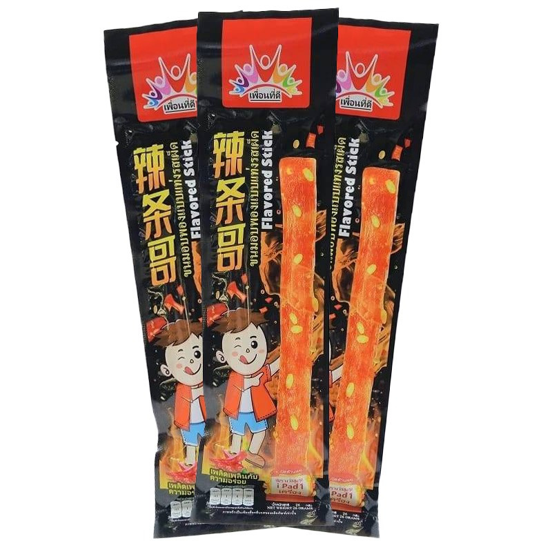 [12'S] Halal Thailand SPICY FLAVORED SNACK 辣条哥 Abang Latiao La Tiao ...
