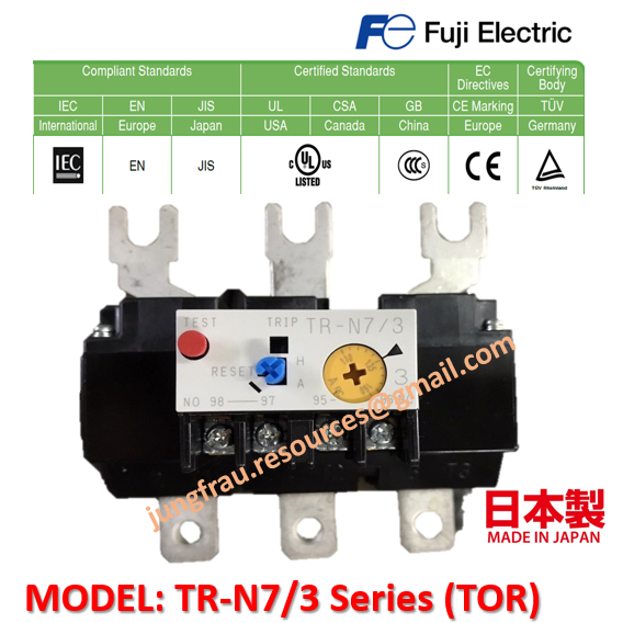 FUJI ELECTRIC Thermal Overload Relays: TR-N7/3 | Shopee Malaysia