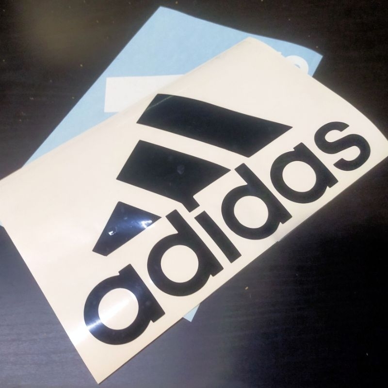 Cutting Sticker adidas three stipes BIG SIZE stiker | Shopee Malaysia