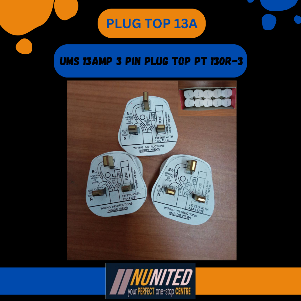PLUG TOP WHITE PLUGS HEAVY DUTY | Shopee Malaysia