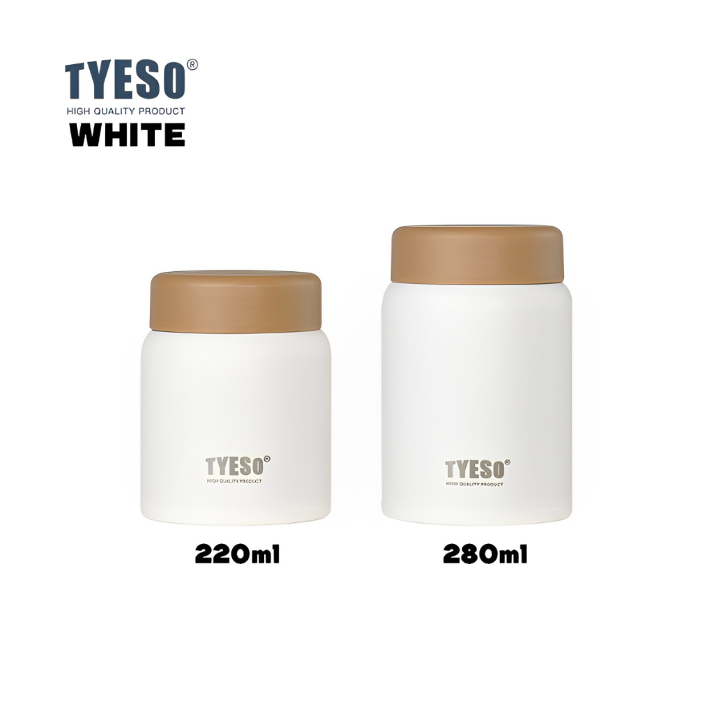 TYESO Thermos Food Jar 220ml/280ml Food-grade Stewed Pot Heat ...