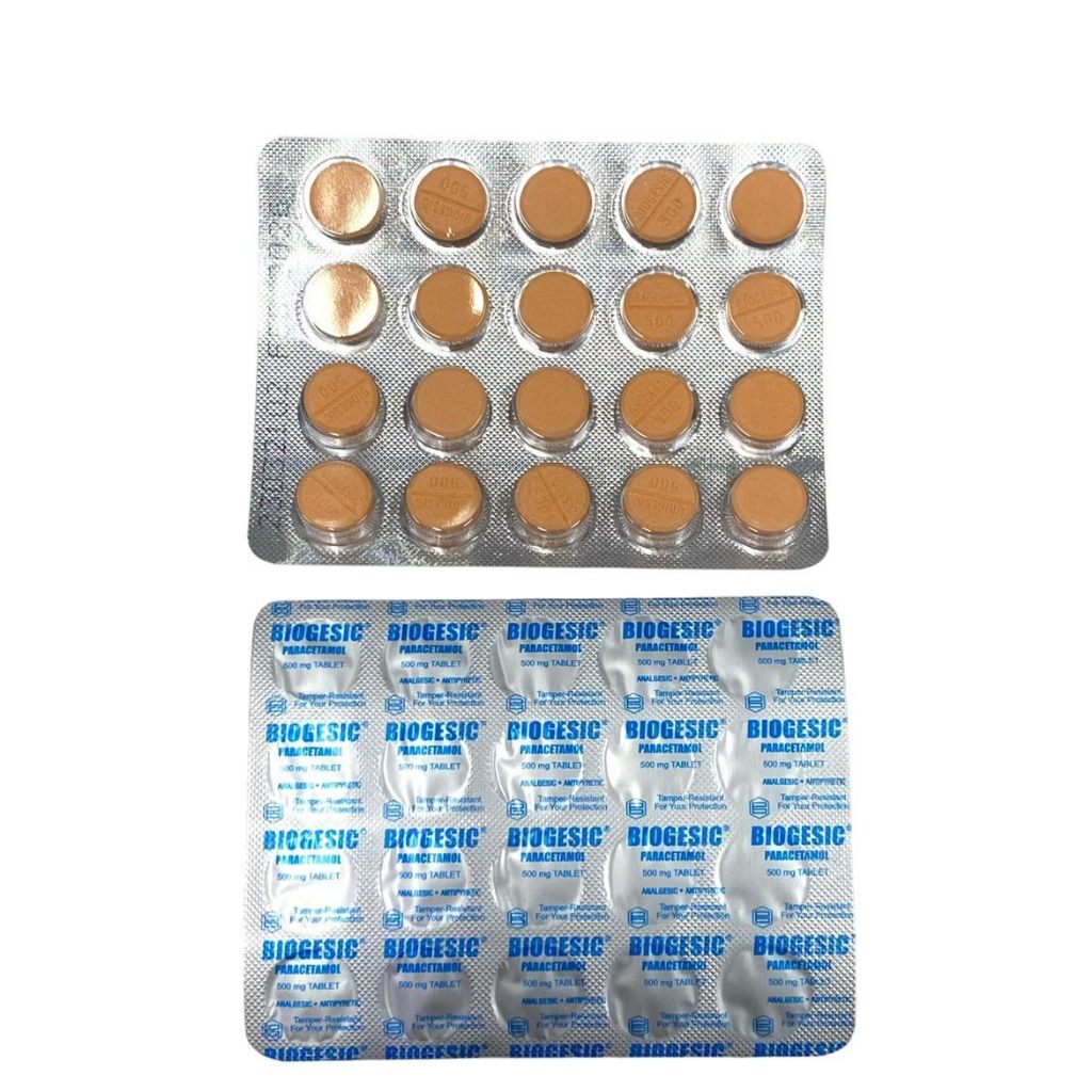 BIOGESIC PARACETAMOL 500MG 20S | Shopee Malaysia
