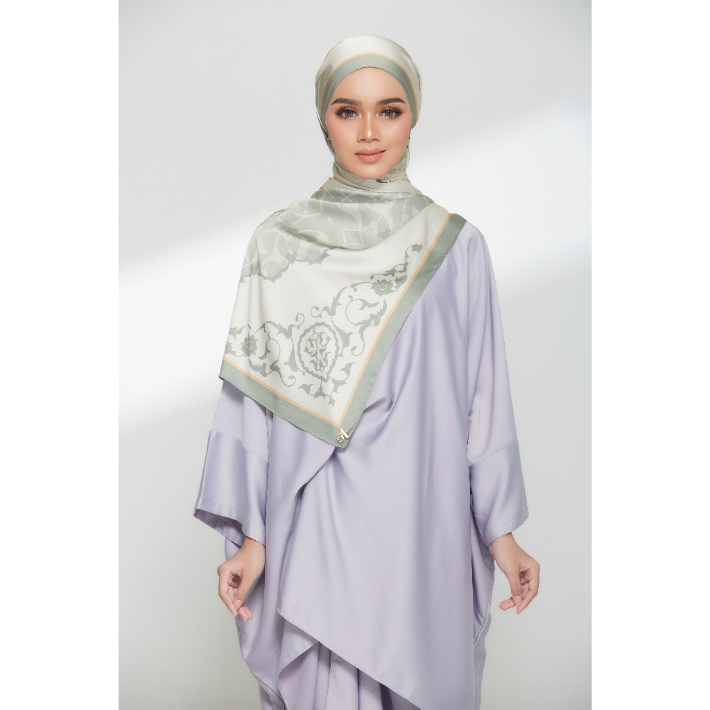 Ayuwan Birai Collection - Sage Green (Shawl) | Shopee Malaysia