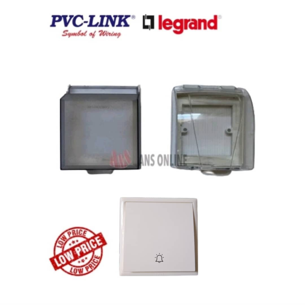 Legrand Bell Switch with Outdoor Cover Pvc Link Weather proof Switch ...