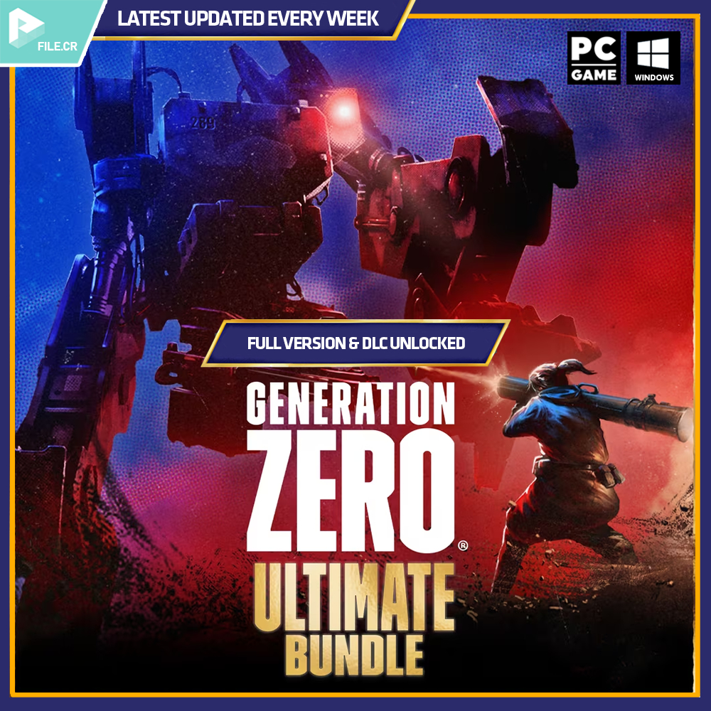 GENERATION ZERO: ULTIMATE BUNDLE + 22 DLC [𝐋𝐈𝐅𝐄𝐓𝐈𝐌𝐄] [𝐏𝐂 𝐆𝐀𝐌𝐄 𝐃𝐈𝐆𝐈𝐓𝐀𝐋 𝐃𝐎𝐖𝐍𝐋𝐎𝐀𝐃] [𝐎𝐅𝐅𝐋𝐈𝐍𝐄 ...