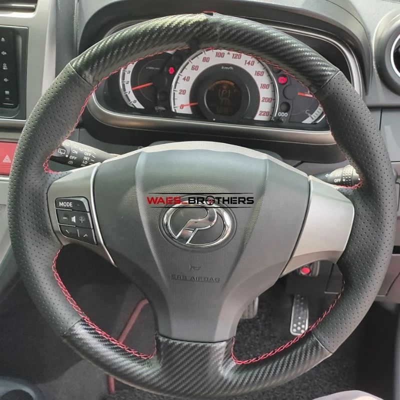 Pembalut Stereng Steering Wheel Cover Perodua Myvi Alza | Shopee Malaysia