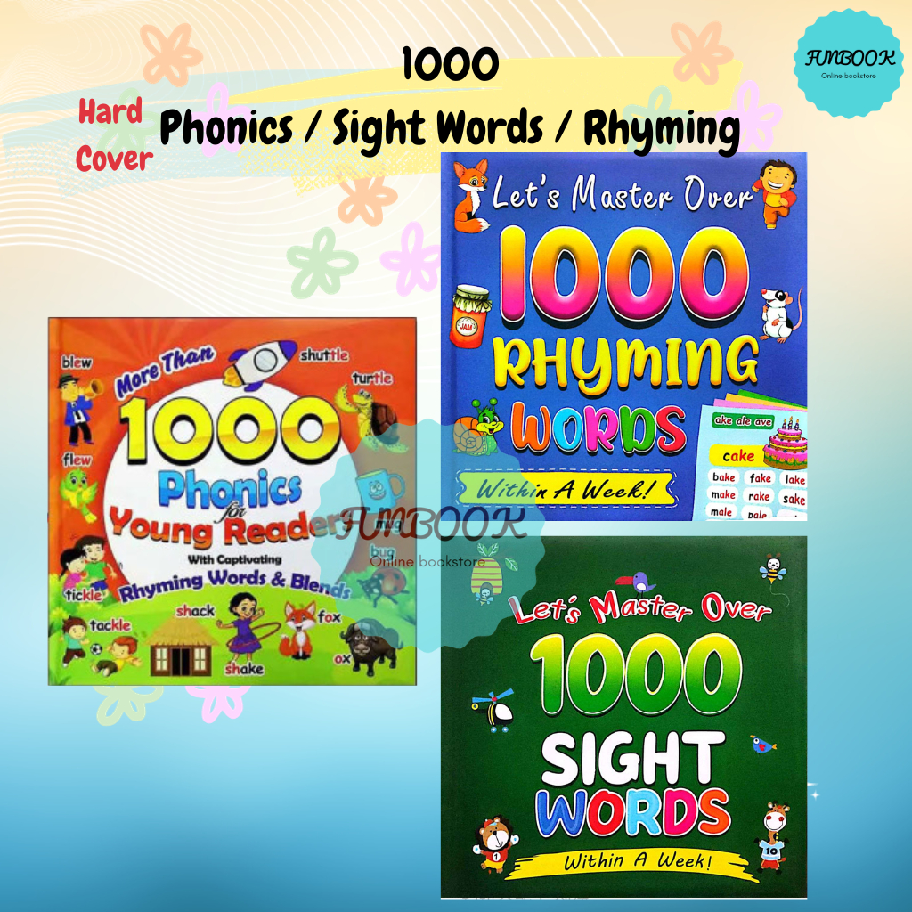 [FUNBOOK] 1000 Phonics For Young Readers / Let's Master Over 1000 Sight ...