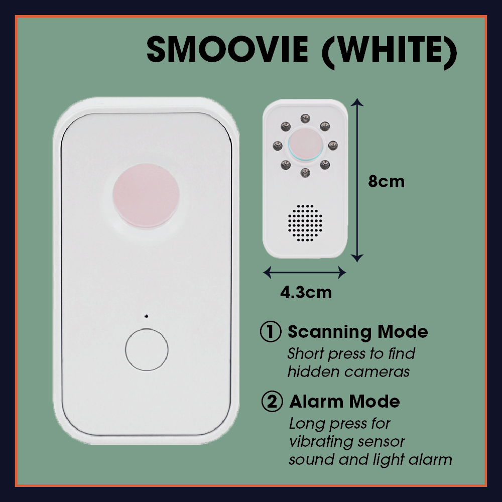 Hidden Camera Detector Pengesan Camera Tersembunyi Anti Spy Camera ...