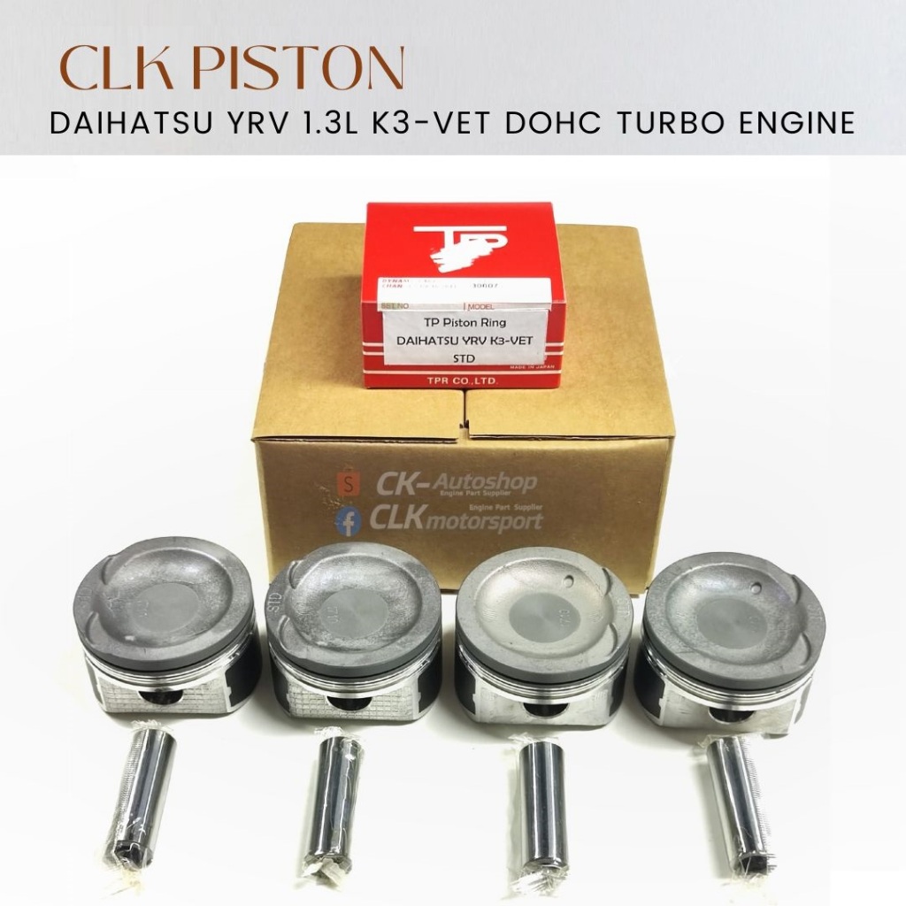 CLK YRV K3-VET Type 72mm 72.5mm 73mm low compression ratio Piston ...