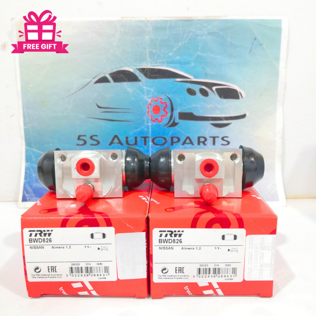 TRW Nissan Almera N17 Brake Pump/Wheel Cylinder 3/4 (BWD826) 44100 ...