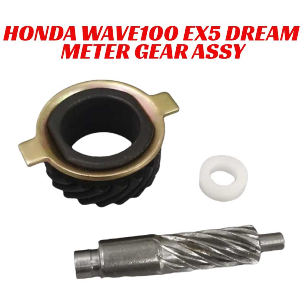 Honda EX5 DREAM EX5DREAM WAVE100 WAVE 100 W100 Meter Gear Assy Speedometer Gear Assy | Shopee ...