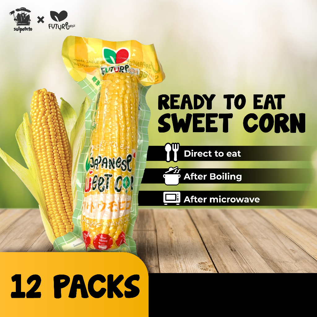 (5packs)Future Fresh Makanan Ready to Eat Jagung COD Sweet Corn Food ...