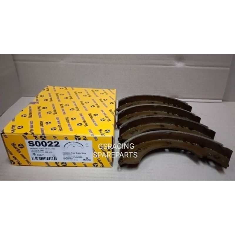 TOYOTA RUSH F700 / DAIHATSU FEROZA / ROCKY REAR BRAKE SHOE (YUSIN ...
