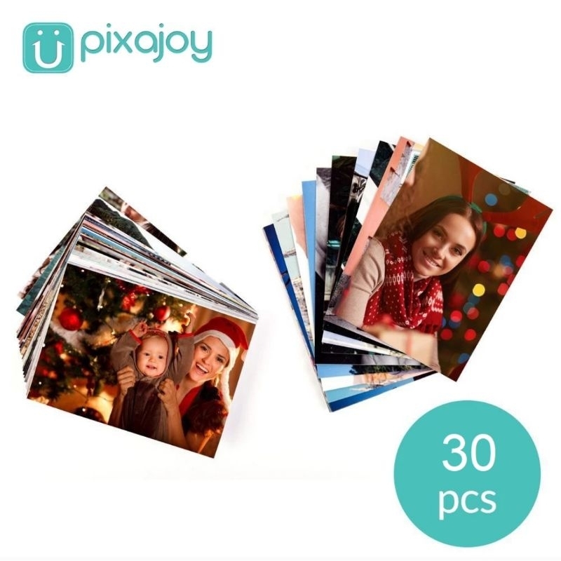 Pixajoy Photobook 3R (3.5" x 5") Laminated Photo Prints, 30 Pieces ...