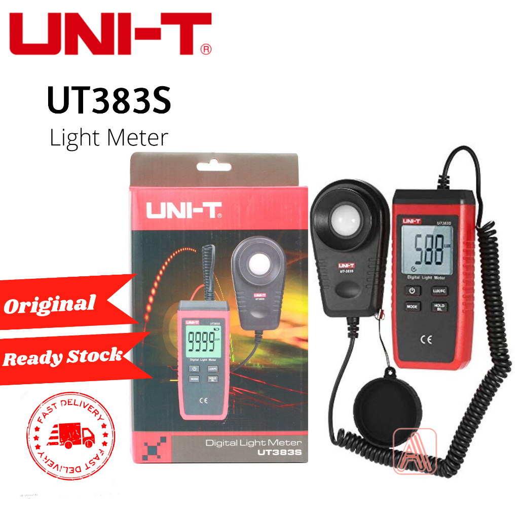 UNI-T UT383 / UT383S Economy Type Mini Light Meter ~ Ready Stock ‼️ 💯 👍 ...