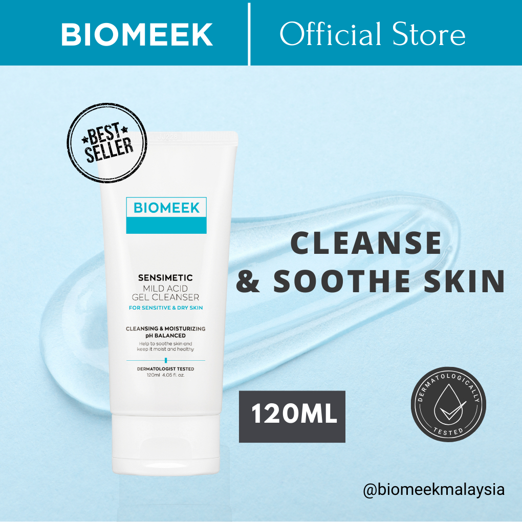 BIOMEEK Mild Acid Gel Cleanser 120ml | Shopee Malaysia
