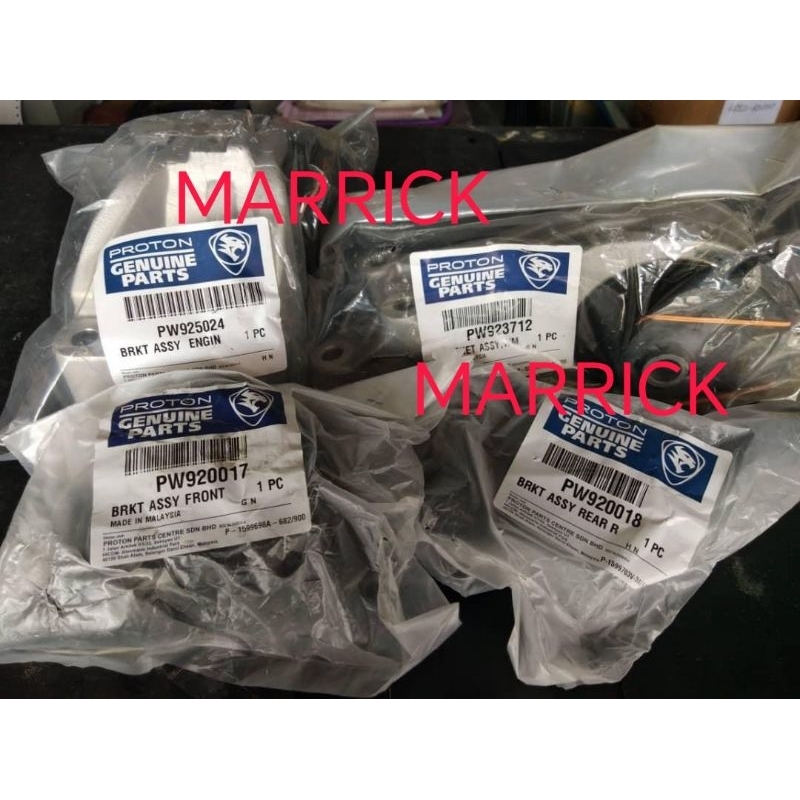 Proton Preve Turbo Exora Bold engine mounting Genuine 4 pieces | Shopee ...