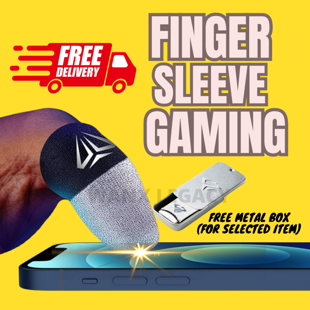 Mobile Game Finger Sleeve Gaming Anti-sweat Protector for Mobile Phone ...