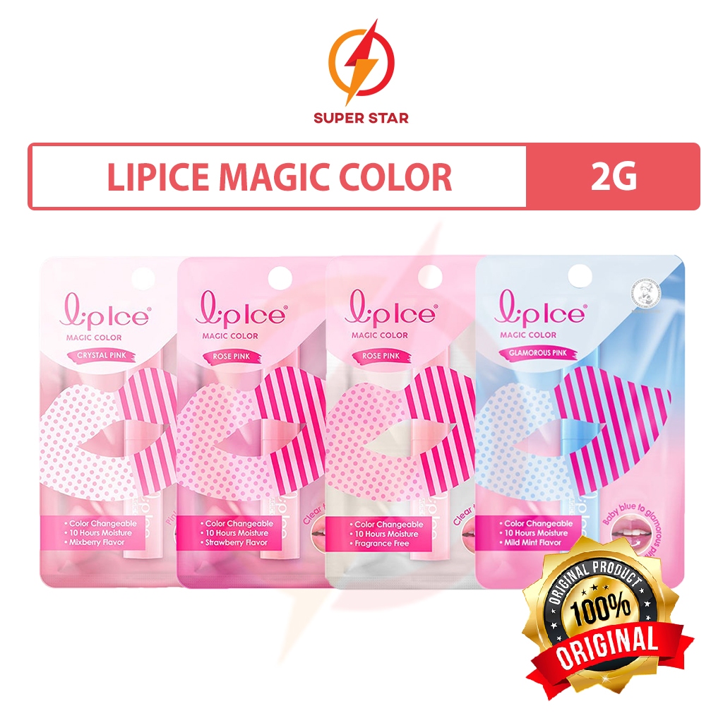 Lipice Magic Color Lipbalm 2g | Shopee Malaysia