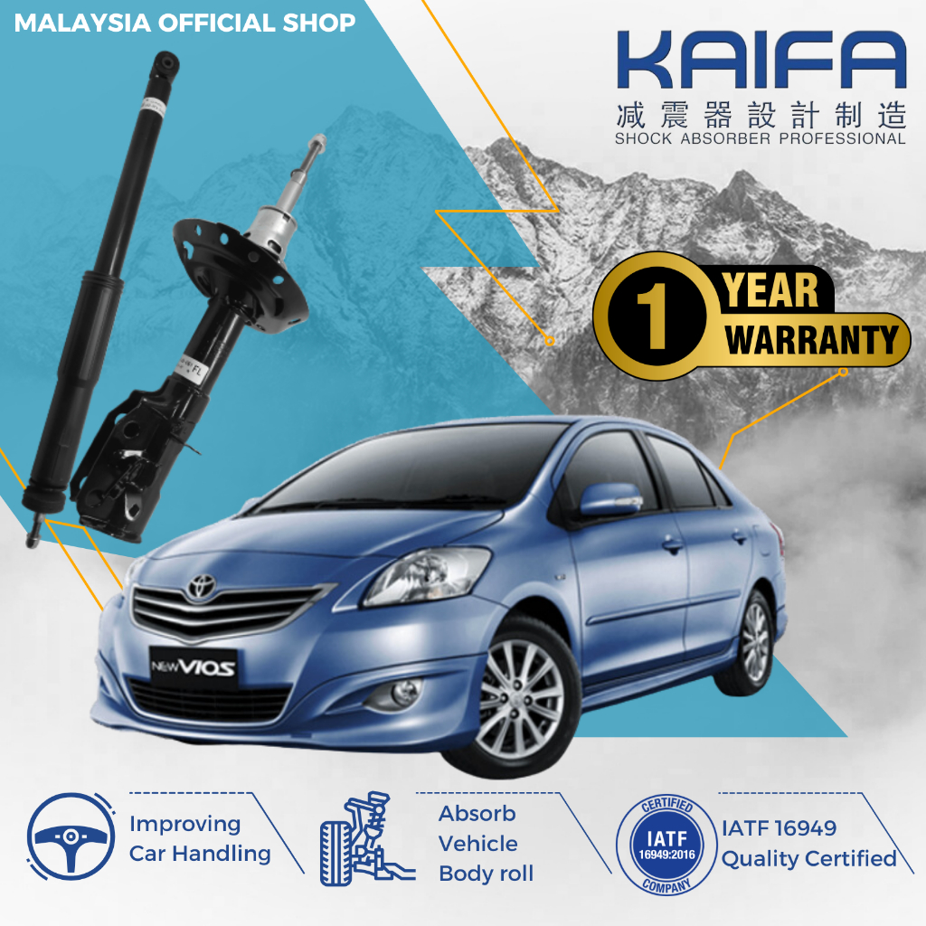 OFFICIAL SHOP | TOYOTA VIOS NCP93 2007-2012 Kaifa Showa Shock Absorber | Shopee Malaysia