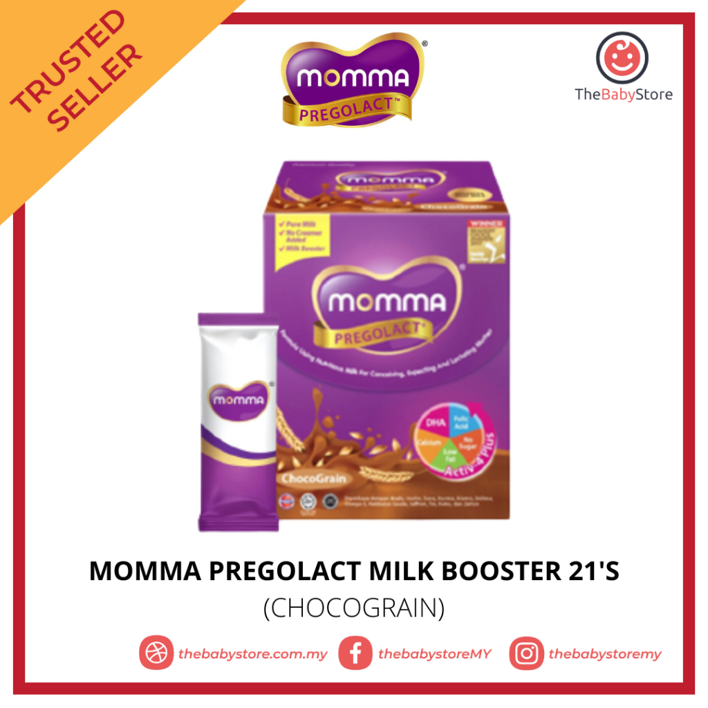 Momma® Pregolact® Milk Booster/Tambah Susu Badan - Chocolate 420g ...