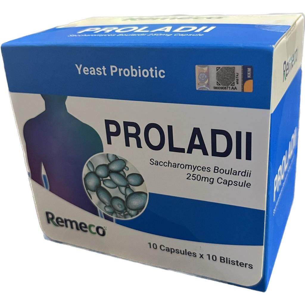 [EXP: 09/2027] Remeco Proladii SACCHAROMYCES Boulardii 250mg Capsule ...