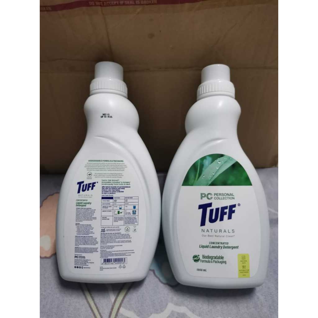 TUFF NATURALS LIQUID LAUNDRY DETERGENT 1000ML | Shopee Malaysia